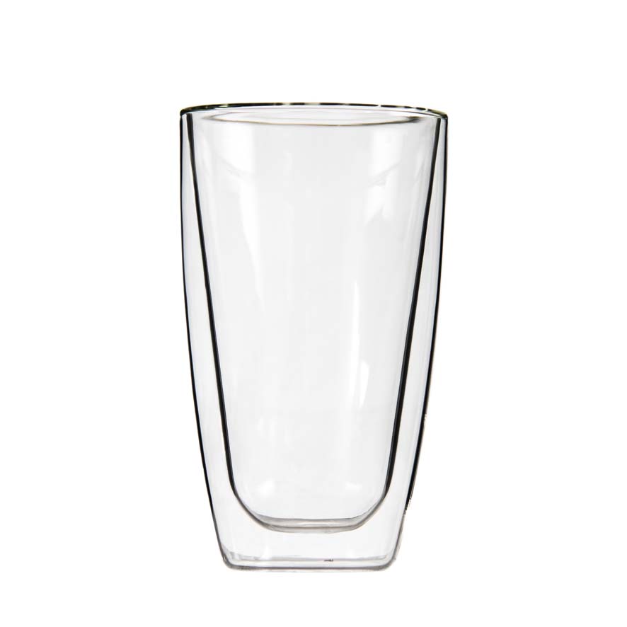 DOUBLE WALL BOROSILICATE GLASS LATTE TUMBLER – REGENT – Home Worth