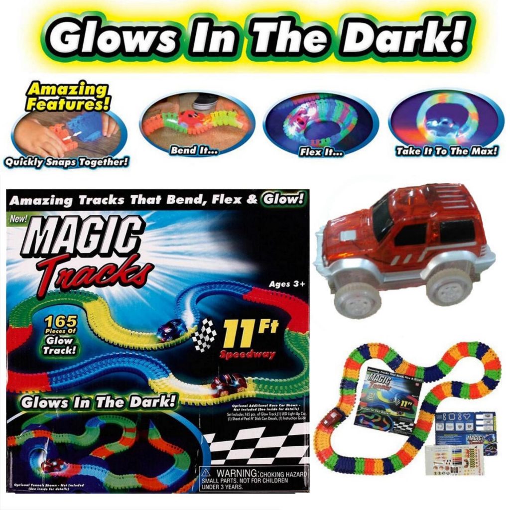 MAGIC TRACKS 11FT 165PCS GLOW TRACK - Home Worth