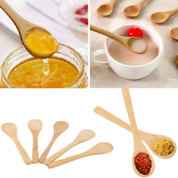 BAMBOO SPOON 6PC SET - Home Worth