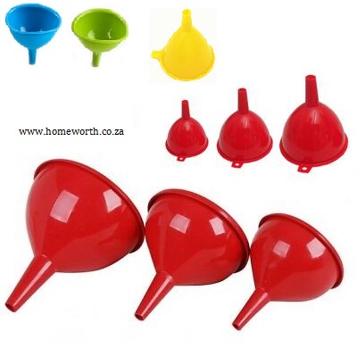 PLASTIC FUNNEL 3PC SET - Home Worth
